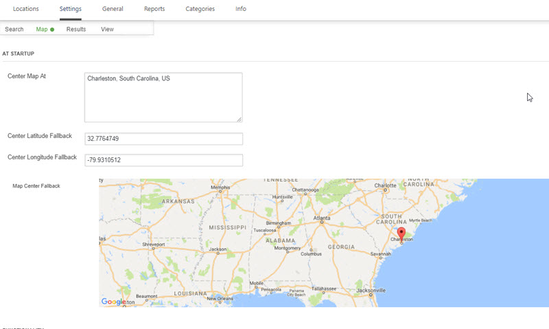 Map Settings for Store Locator Plus® - Documentation