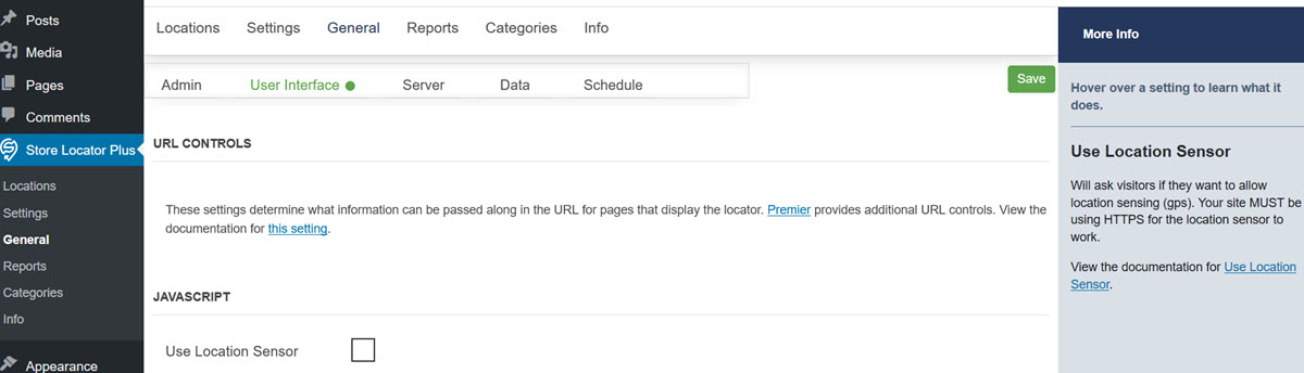 Location Sensor Aware - Documentation